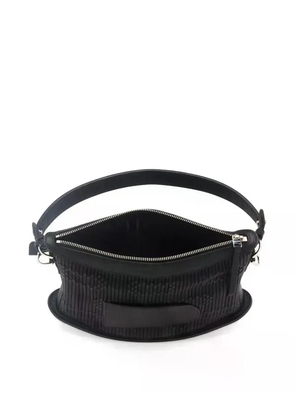 Delvaux Pin Swing Textured Shoulder Bag