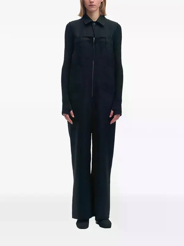 Issey Miyake Zip Sleeveless Jumpsuit