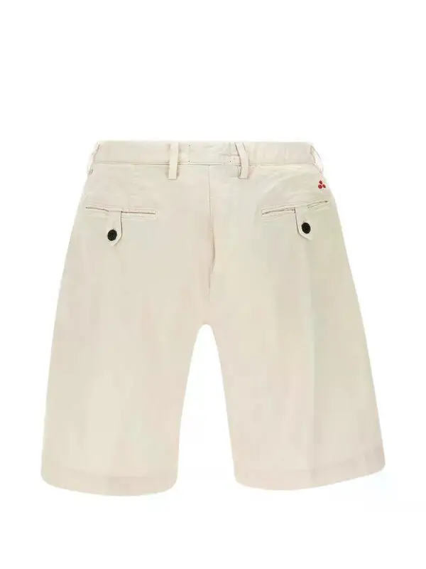Peuterey Blane Button Shorts - Neutrals