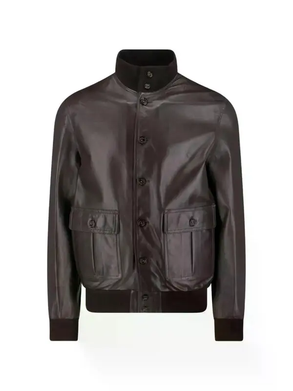 VALSTAR Buttoned Flap-pocket Jacket - Brown