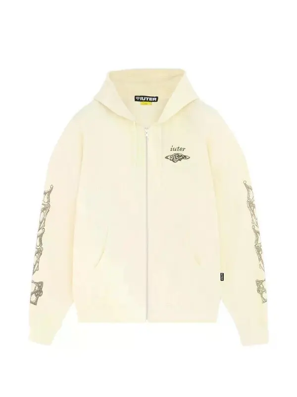 IUTER Waffle Zip Hoodie