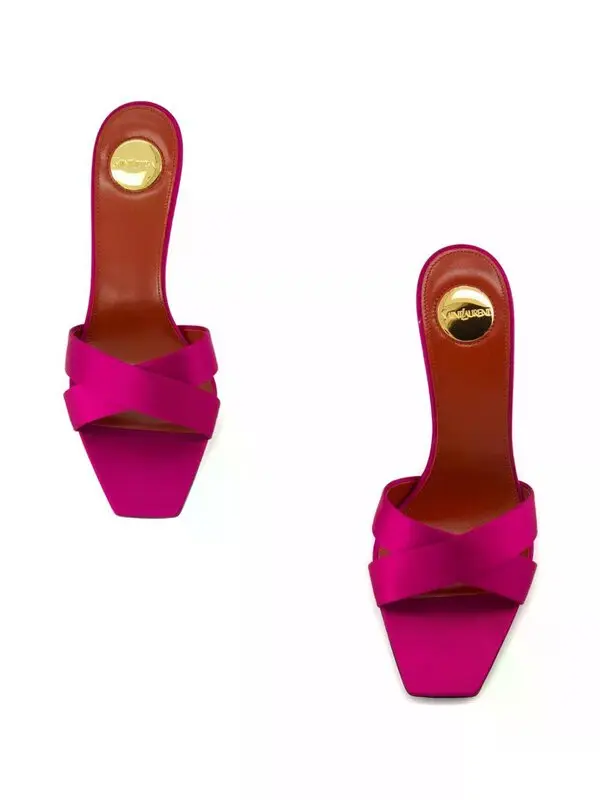 Saint Laurent Opyum Sandals - Pink