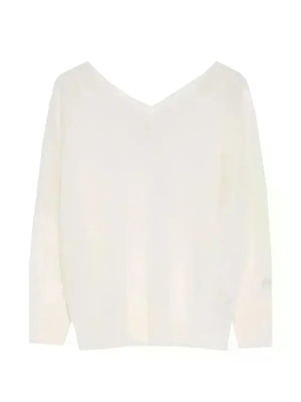 Marella V-neck Knitwear - White