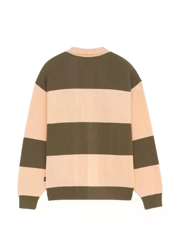 IUTER Souls Striped Knit Polo
