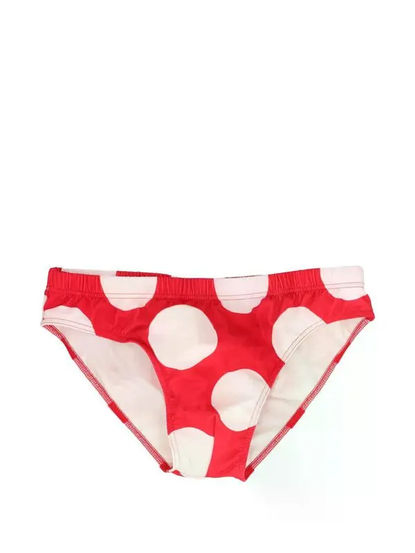 Moschino Polka-dot Trunks - Red