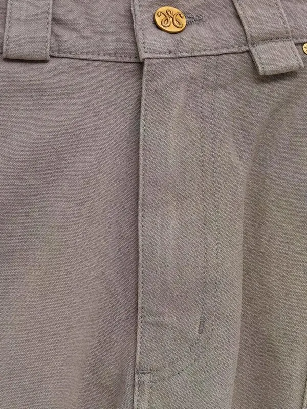 WILLY CHAVARRIA Logo-embroidered Shorts
