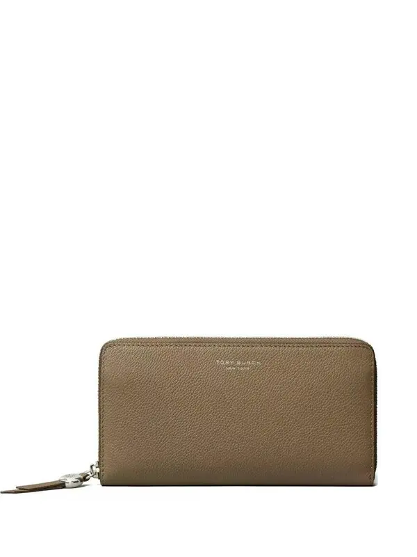 Tory Burch Romy Zip Continental Wallet - Neutrals