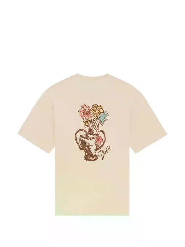 Drole De Monsieur Vase Havana T-shirt - Neutrals