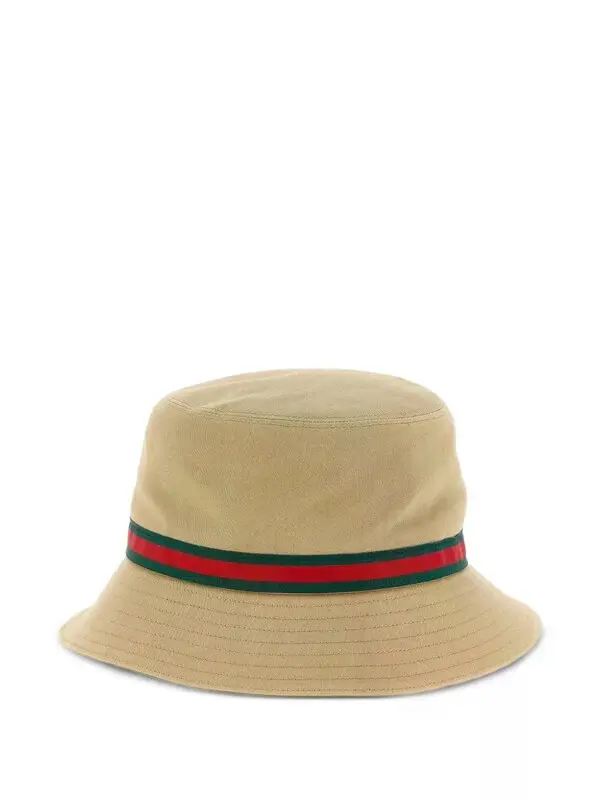 Gucci Bucket Hat With Web