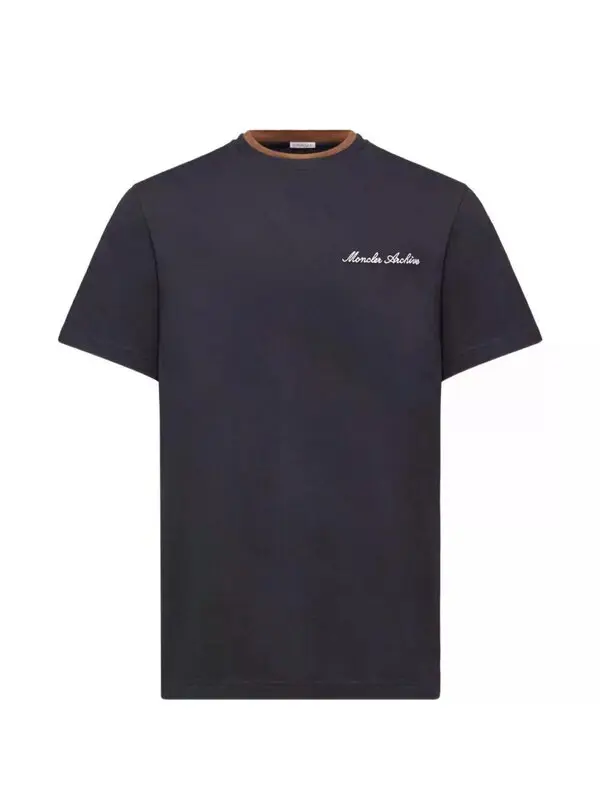 Moncler Short-sleeve T-shirt - Blue