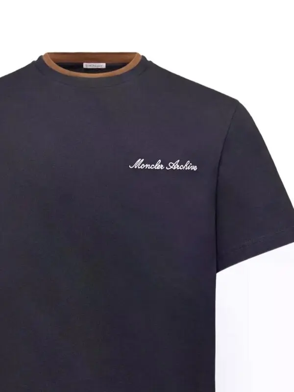Moncler Short-sleeve T-shirt - Blue
