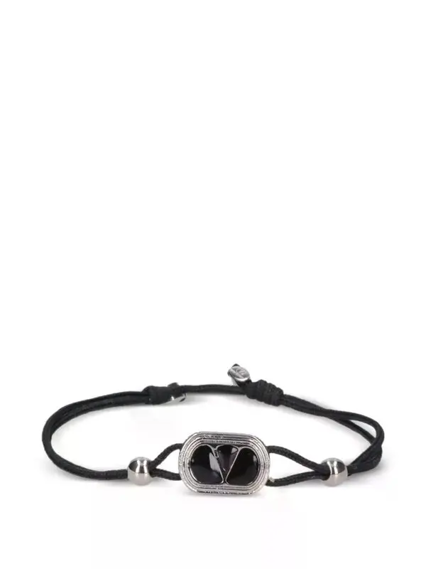 Valentino Garavani Logo Signature Bracelet - Black