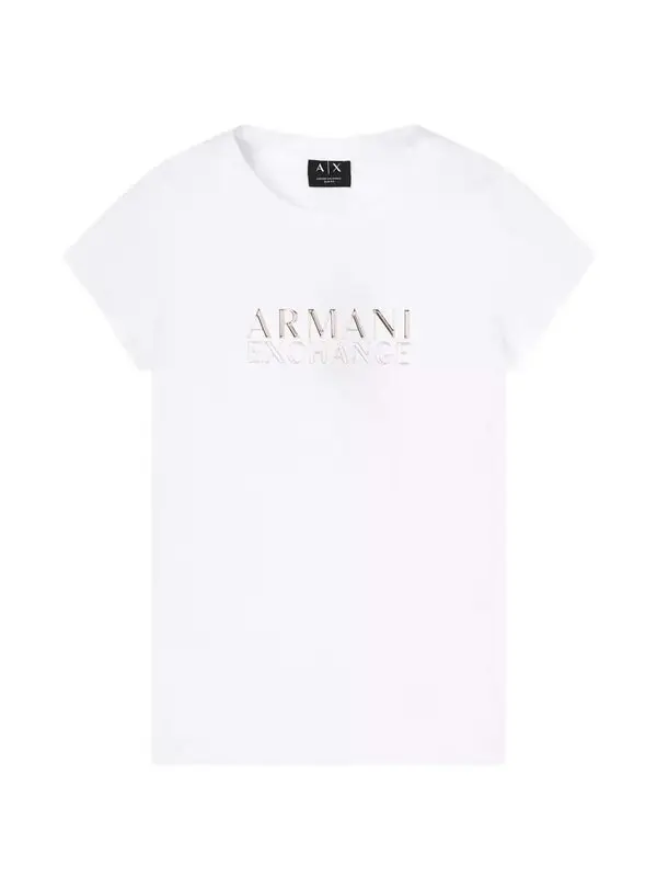 Armani Exchange Logo T-shirt - White
