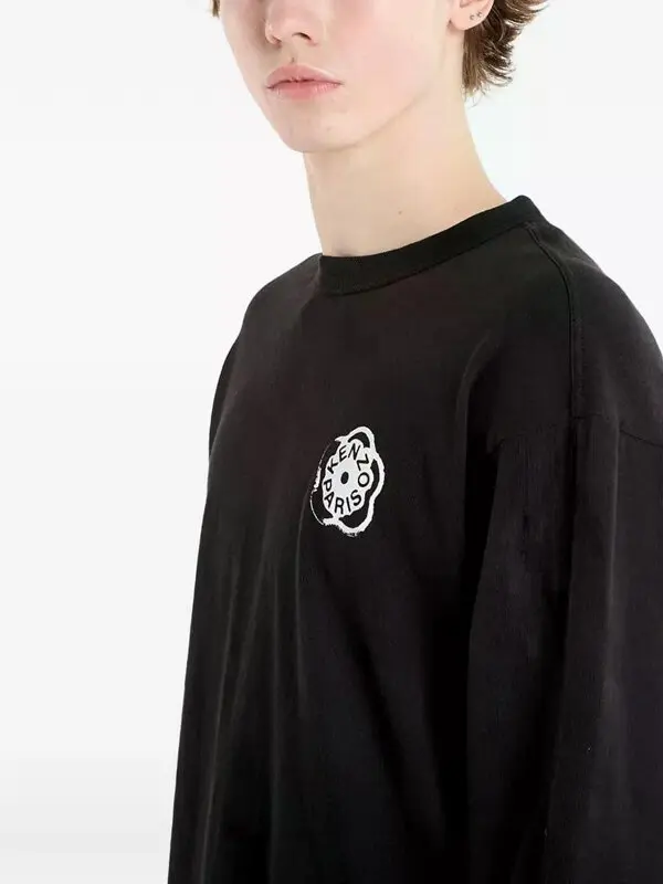 Kenzo Boke Flower 2.0 Long-sleeve T-shirt - Black