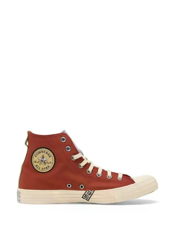 CONVERSE X Naruto Shippuden Gaara Chuck Taylor All Star High-top Sneakers - Red