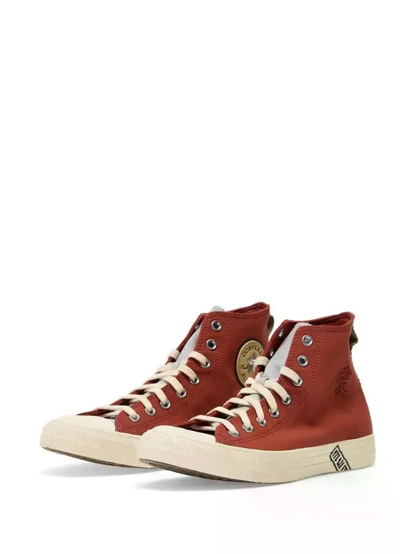 CONVERSE X Naruto Shippuden Gaara Chuck Taylor All Star High-top Sneakers - Red