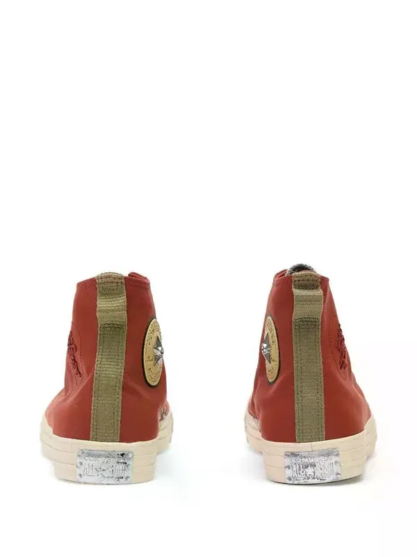 CONVERSE X Naruto Shippuden Gaara Chuck Taylor All Star High-top Sneakers - Red