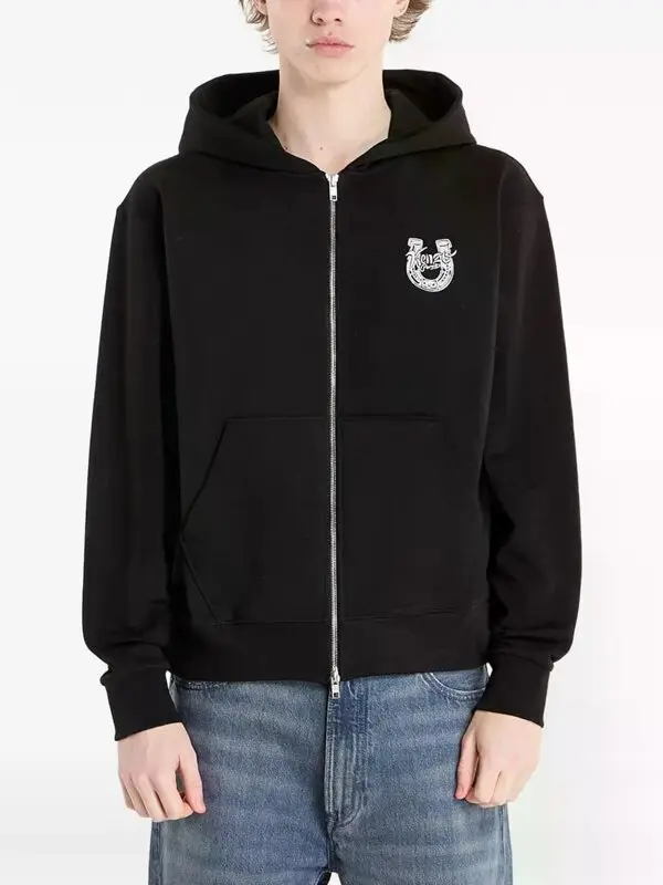 Kenzo Lunar New Year Graphic Zip-up Hoodie