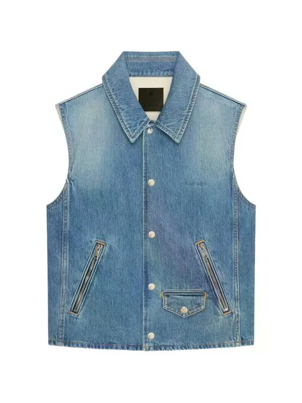 Givenchy Sleeveless Waistcoat - Blue