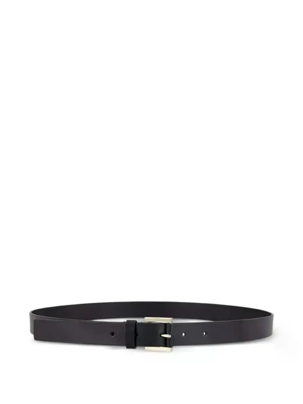 TOM FORD Leather Buckle Belt - Black
