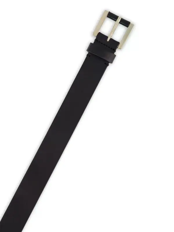 TOM FORD Leather Buckle Belt - Black