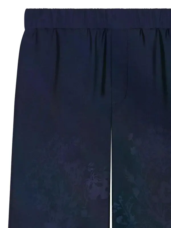 Givenchy Floral Jacquard Trousers