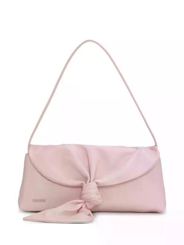 ROTATE BY BIRGER CHRISTENSEN The Drape Knot-detail Scarf Shoulder Bag - Pink