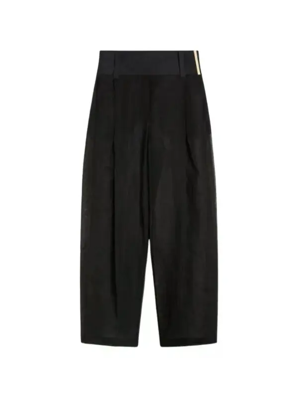 Sportmax Panel-detail Trousers - Black