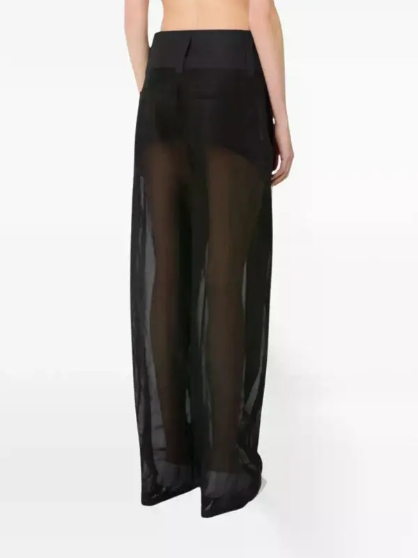 Sportmax Panel-detail Trousers - Black