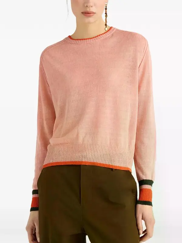 Momoni Rio Contrasting Edges Sweater