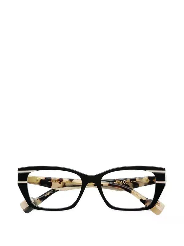 ETNIA BARCELONA Geometric-frame Eyeglasses - Black