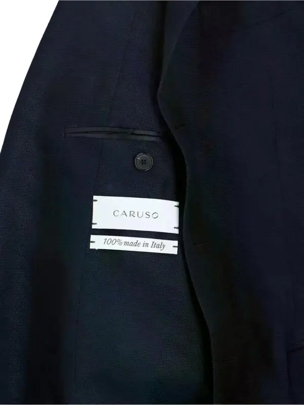 Caruso Pocket Buttoned Blazer