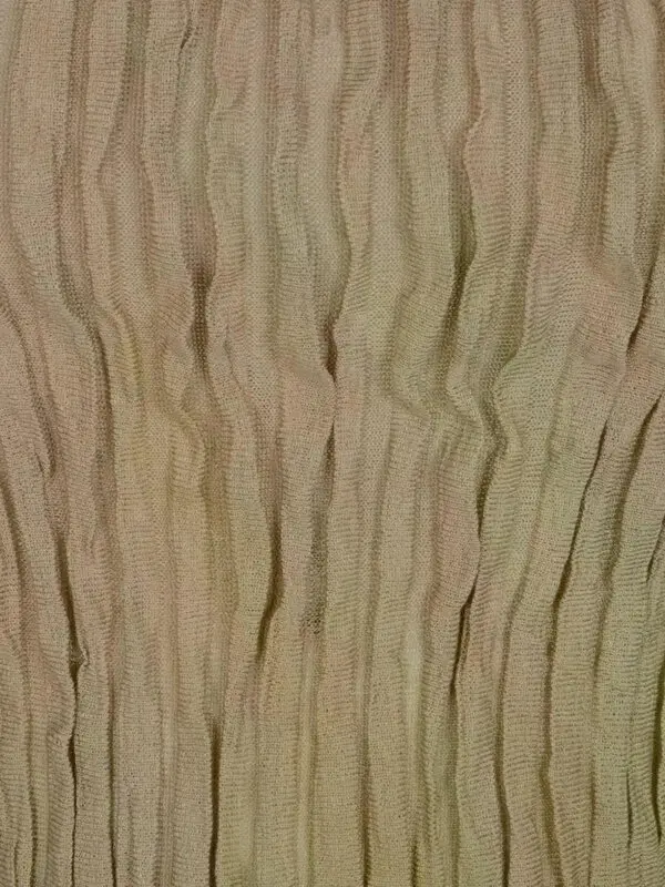 Giorgio Armani Pleated Lurex Top - Neutrals