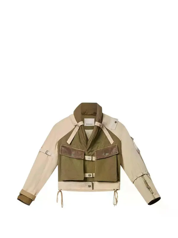 MARANT Shawl-collar Jacket - Neutrals