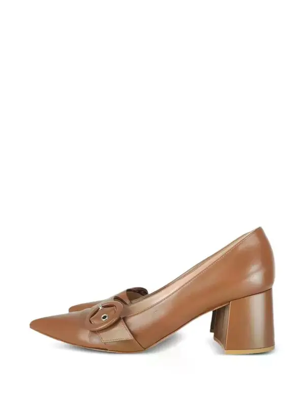 GIANVITO ROSSI Venezia Leather Pumps
