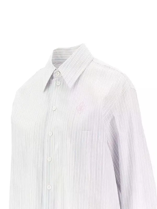 Seafarer Kim Striped Shirt - White