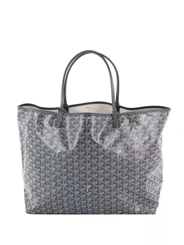 Goyard Saint Louis Coated Canvas Gm Tote Bag - Grey