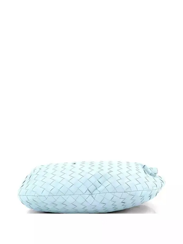 Bottega Veneta Jodie Intrecciato Nappa Teen Hobo Bag - Blue