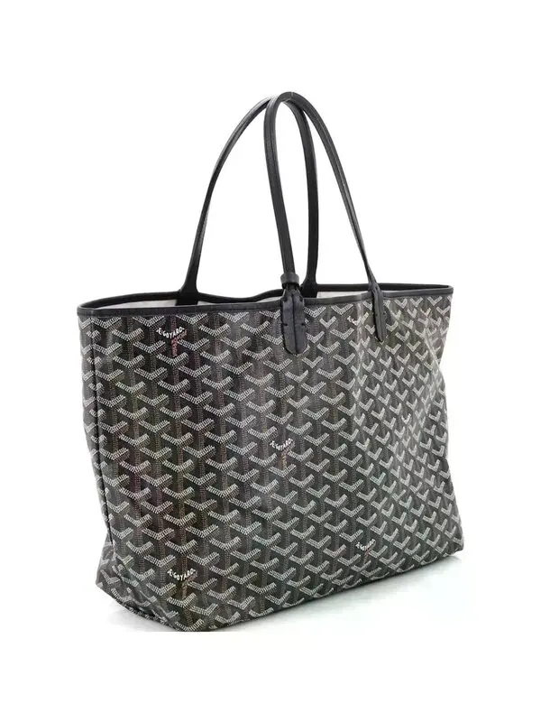 Goyard Saint Louis Coated Canvas Pm Tote Bag - Black