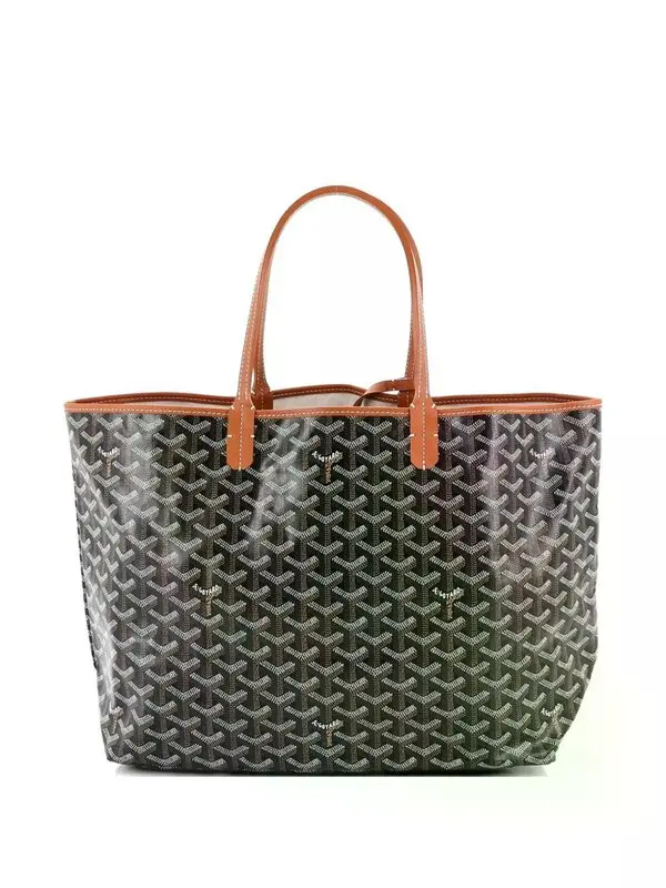 Goyard Saint Louis Coated Canvas Pm Tote Bag - Brown
