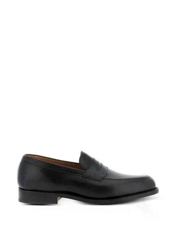 TRICKER'S Harvard Penny Loafers - Black