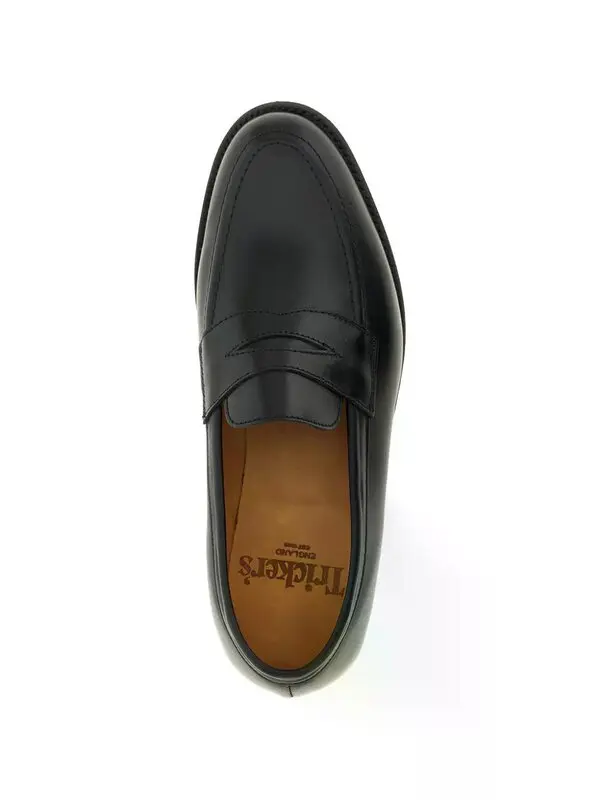 TRICKER'S Harvard Penny Loafers - Black
