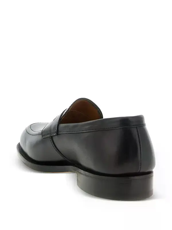 TRICKER'S Harvard Penny Loafers - Black