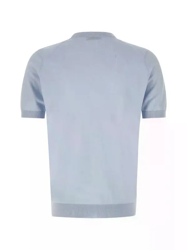 John Smedley Kempton Crew-neck T-shirt - Blue