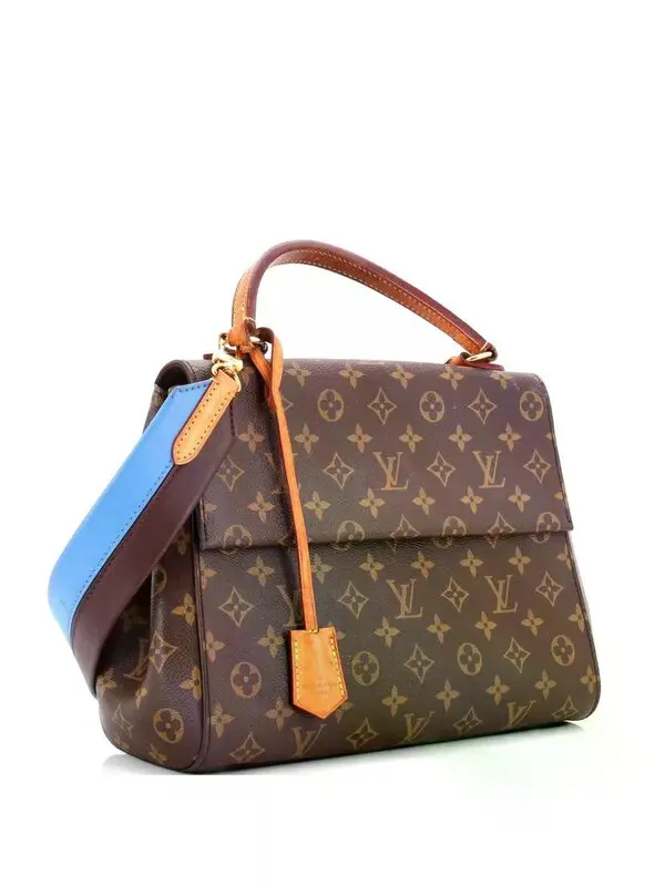 LOUIS VUITTON Cluny Top Handle Bag Monogram Canvas Mm