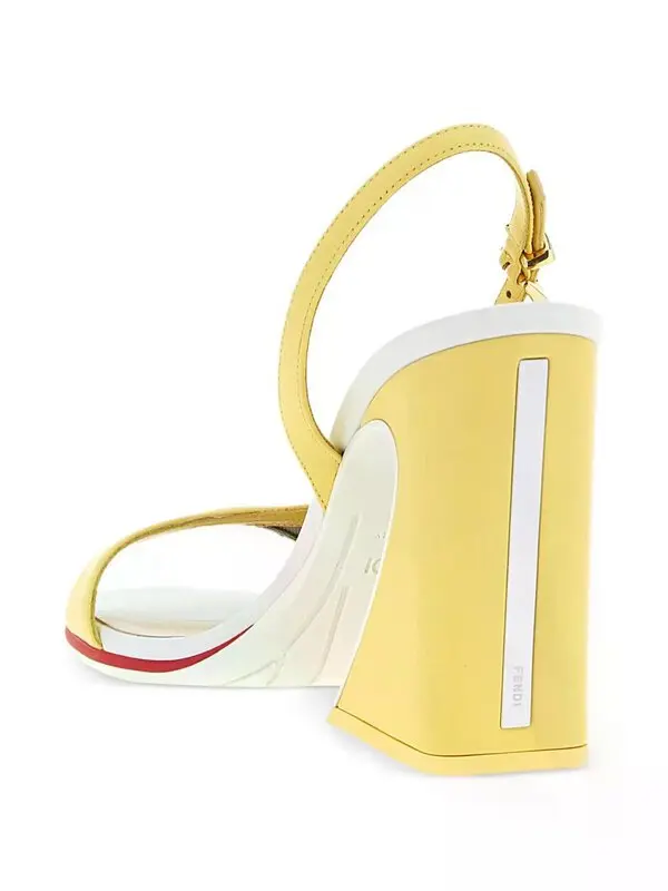 Fendi Arco Asymmetric Sandals
