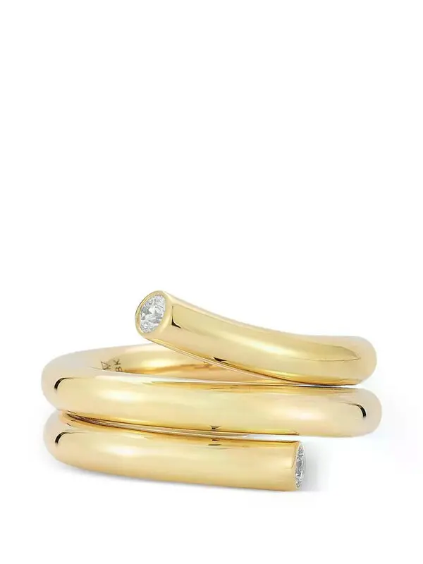 Walters Faith Thoby Spiral Diamond Ring - Gold