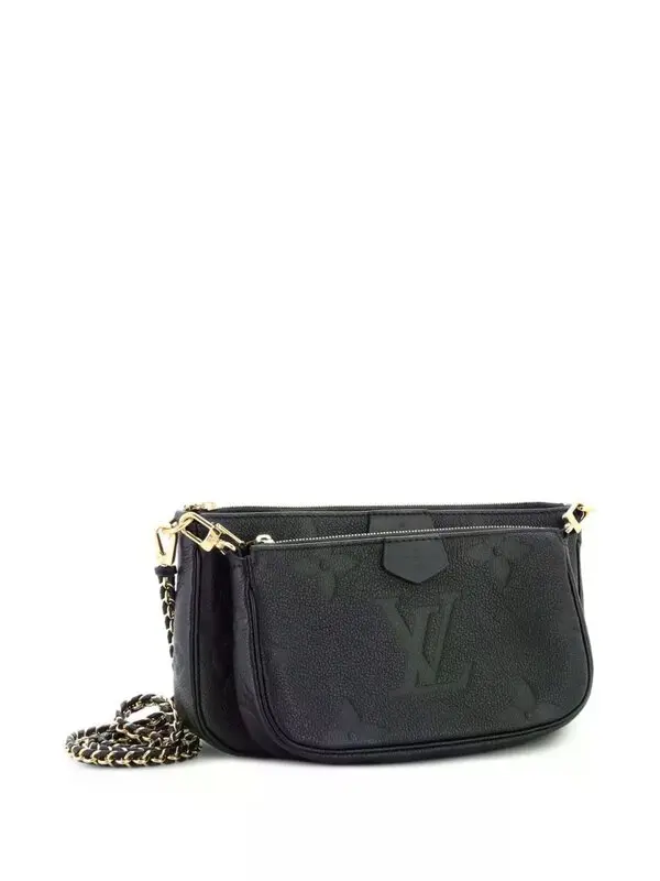 LOUIS VUITTON Multi Pochette Accessoires Monogram Empreinte Giant - Black
