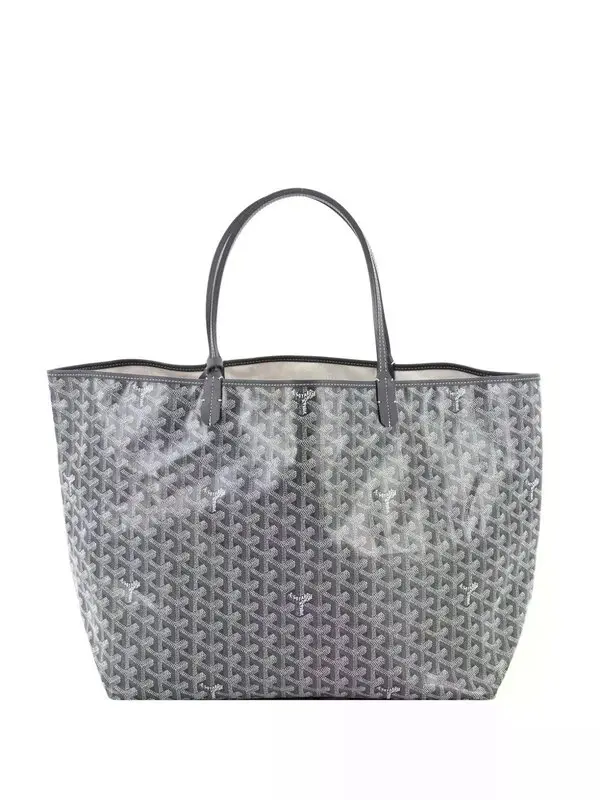 Goyard Saint Louis Coated Canvas Gm Tote Bag - Grey