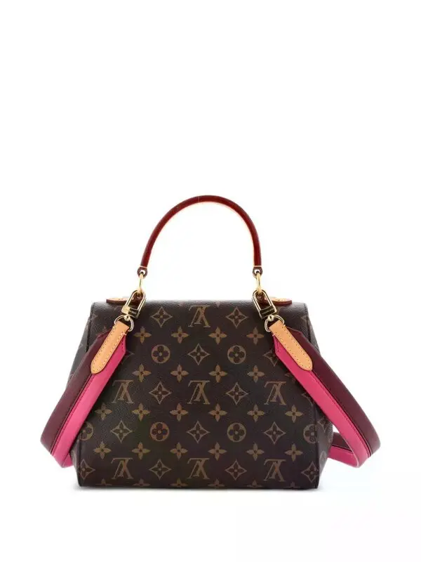 LOUIS VUITTON Cluny Top Handle Bb Satchel Monogram Canvas - Brown